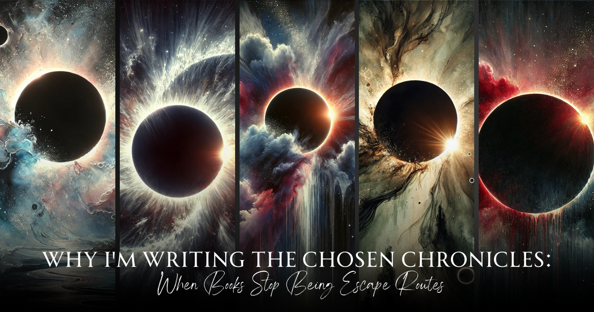 Why I’m Writing The Chosen Chronicles: When Books Stop Being Escape ...